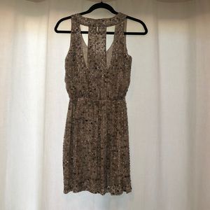 Aryn K | Dresses | Aryn K White Sequin Dress | Poshmark